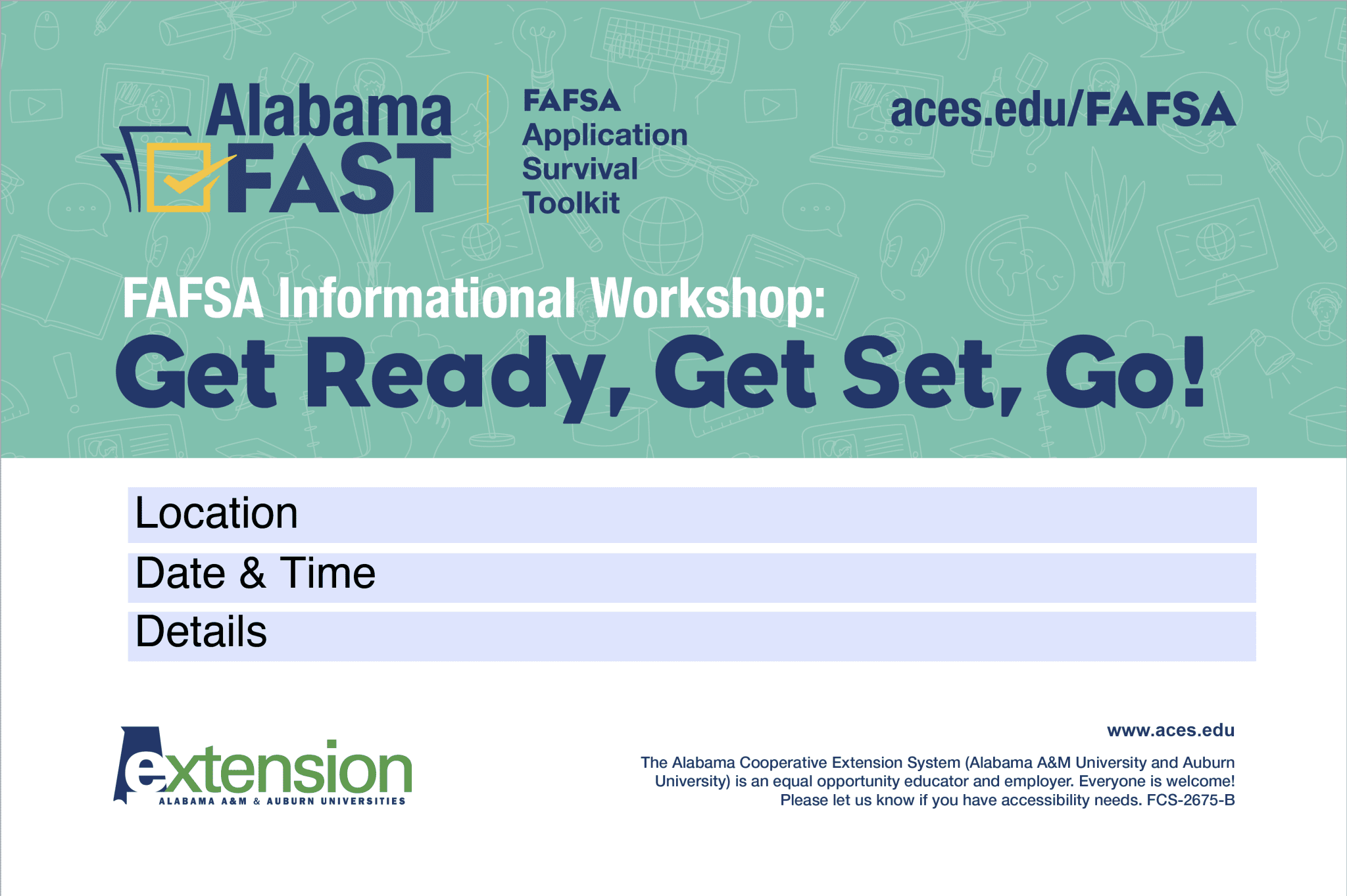 Alabama FAST Media Guide - Alabama Cooperative Extension System